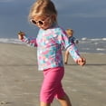 green sprouts UPF50+ Eco Swim & Sun Shorts-Hot Pink-12mo - Walmart.com