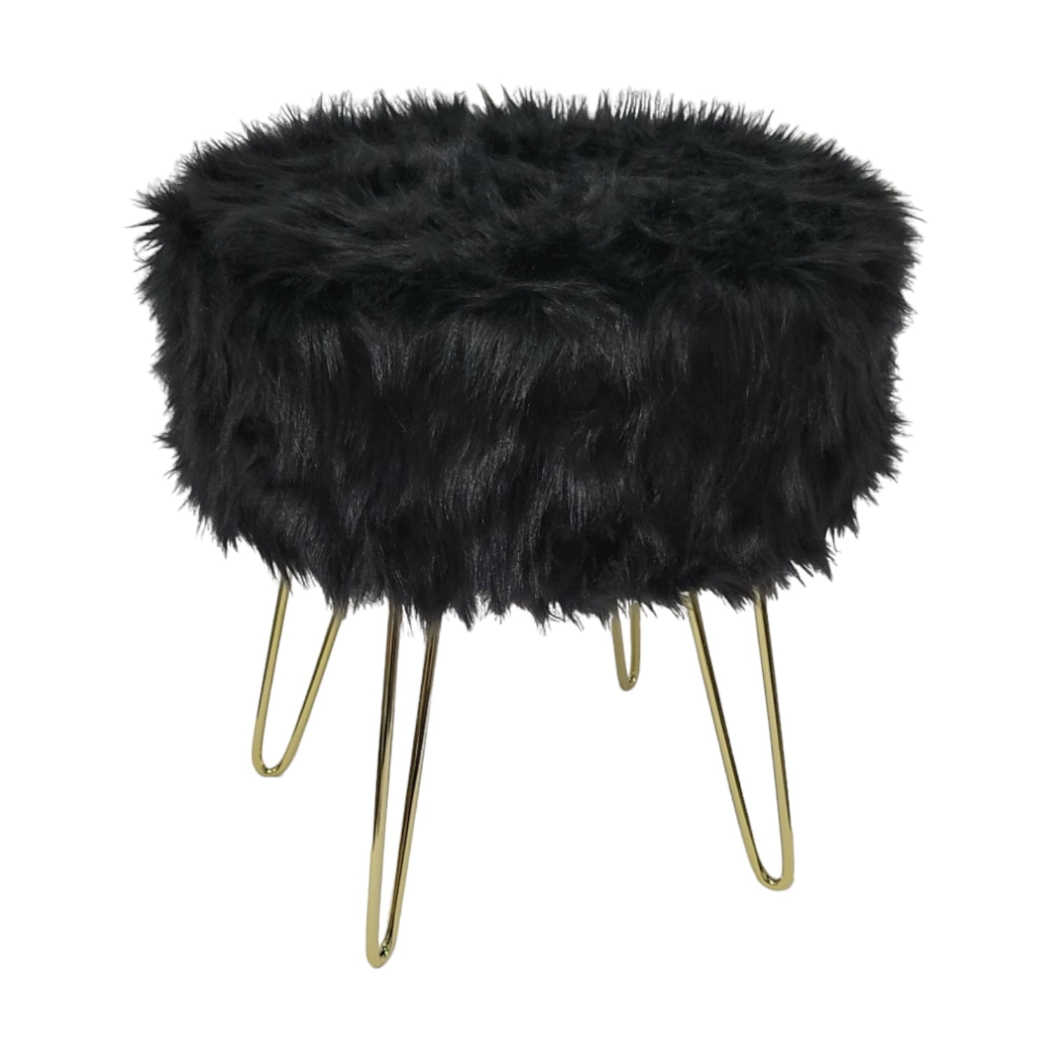 Click here for Nola Home & Furniture Pixie Round Ottoman  Pouf  F... prices