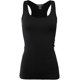 Bozzolo Women's Basic Cotton Spandex Racerback Solid Plain Fitted Tank ...