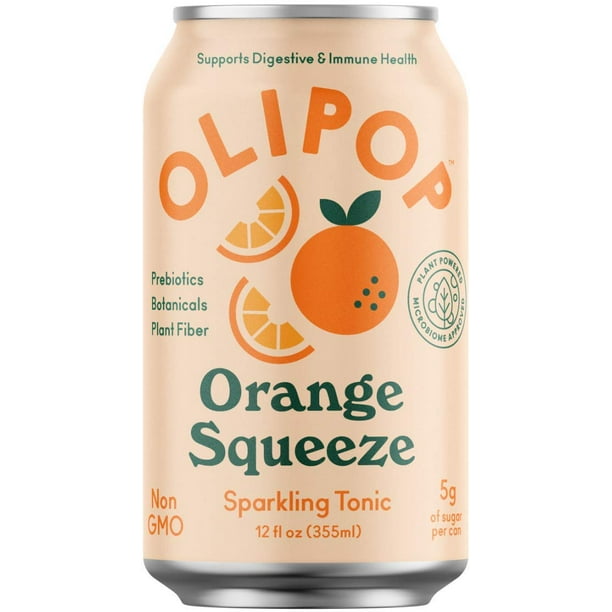 Olipop Sparkling Tonic Drink with Prebiotics and Digestive Health ...