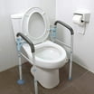 GF Health Lumex Versaframe Toilet Safety Rail, Adjustable Height & Width - Walmart.com