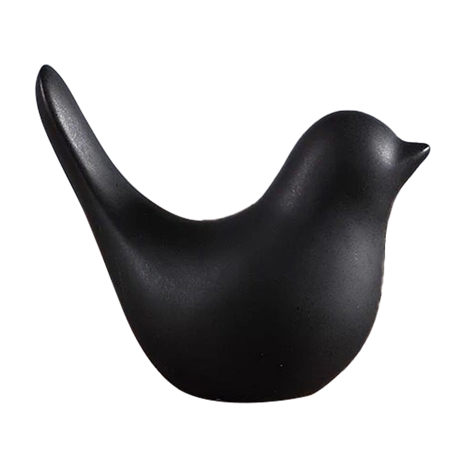 Grandest Birch Hand-crafted Bird Figurine Polished Ceramic Vivid ...