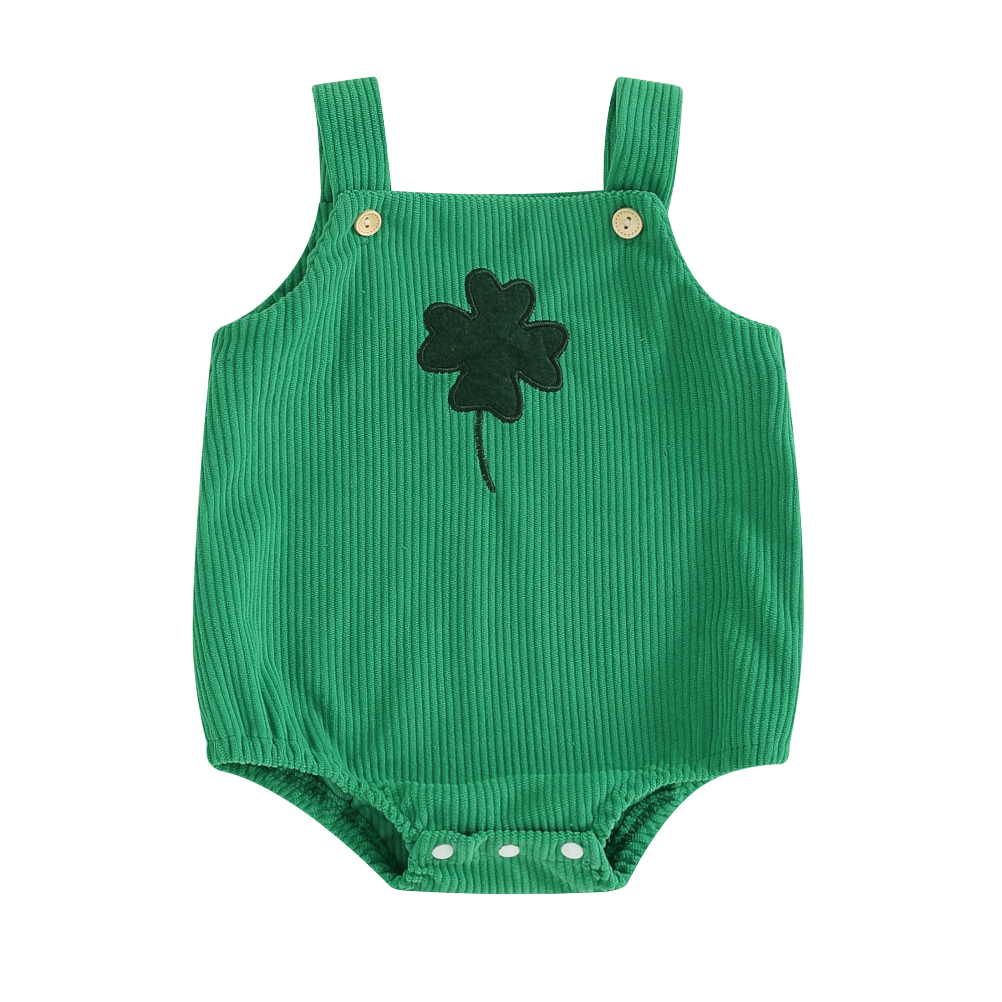 Click here for Gupgi Baby Boy Girl Green Clover Romper Summer Inf... prices