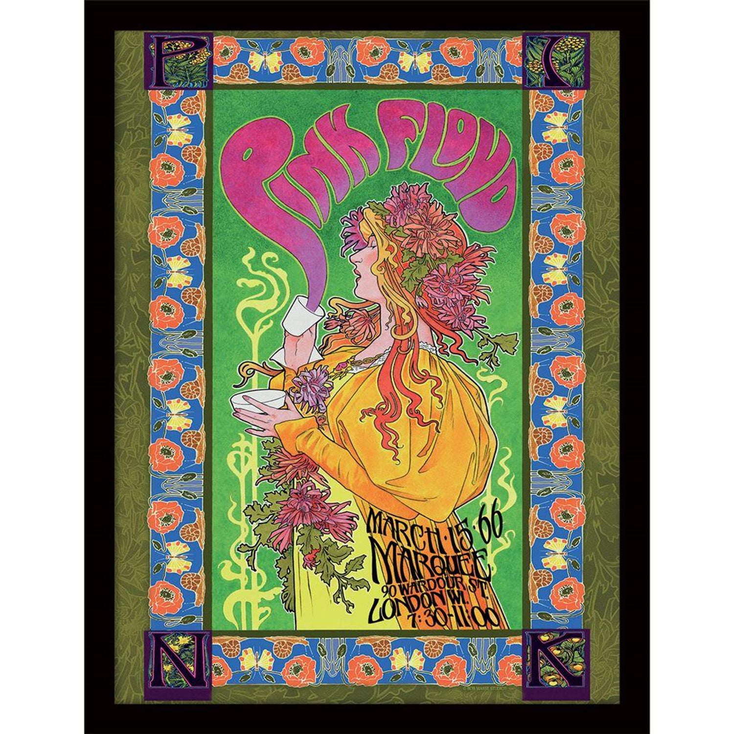Click here for Pink Floyd 66 Framed Poster prices
