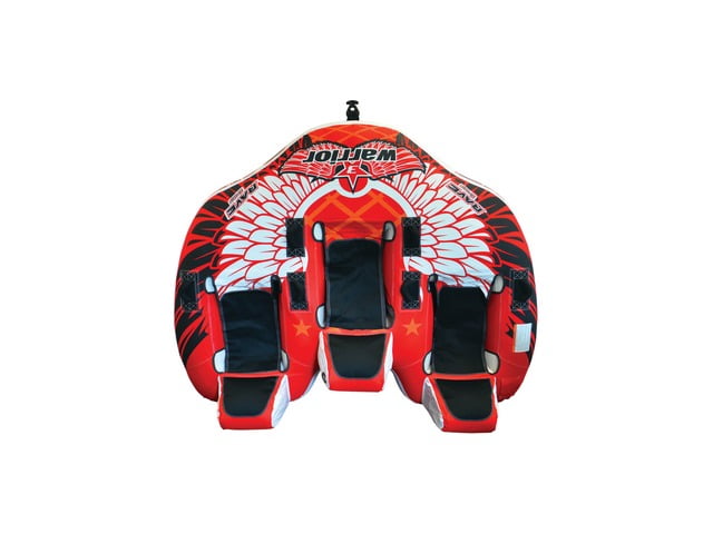 RAVE Sports Warrior 3 Inflatable Towable Tube, For 3 Riders, 510Lbs Max ...