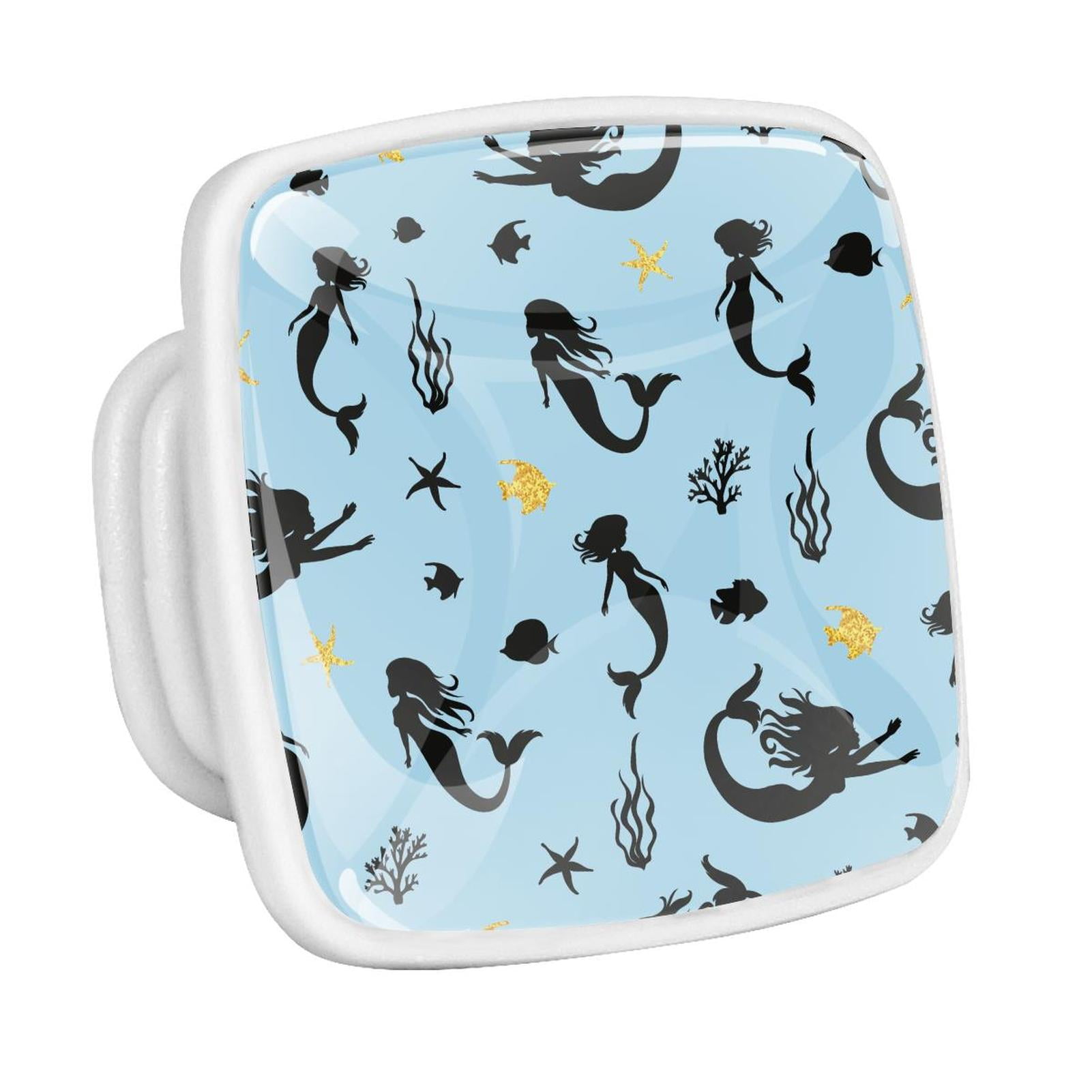 4PCS Square Cabinet Fluorescence Knob Glowing in the Dark Furniture ...