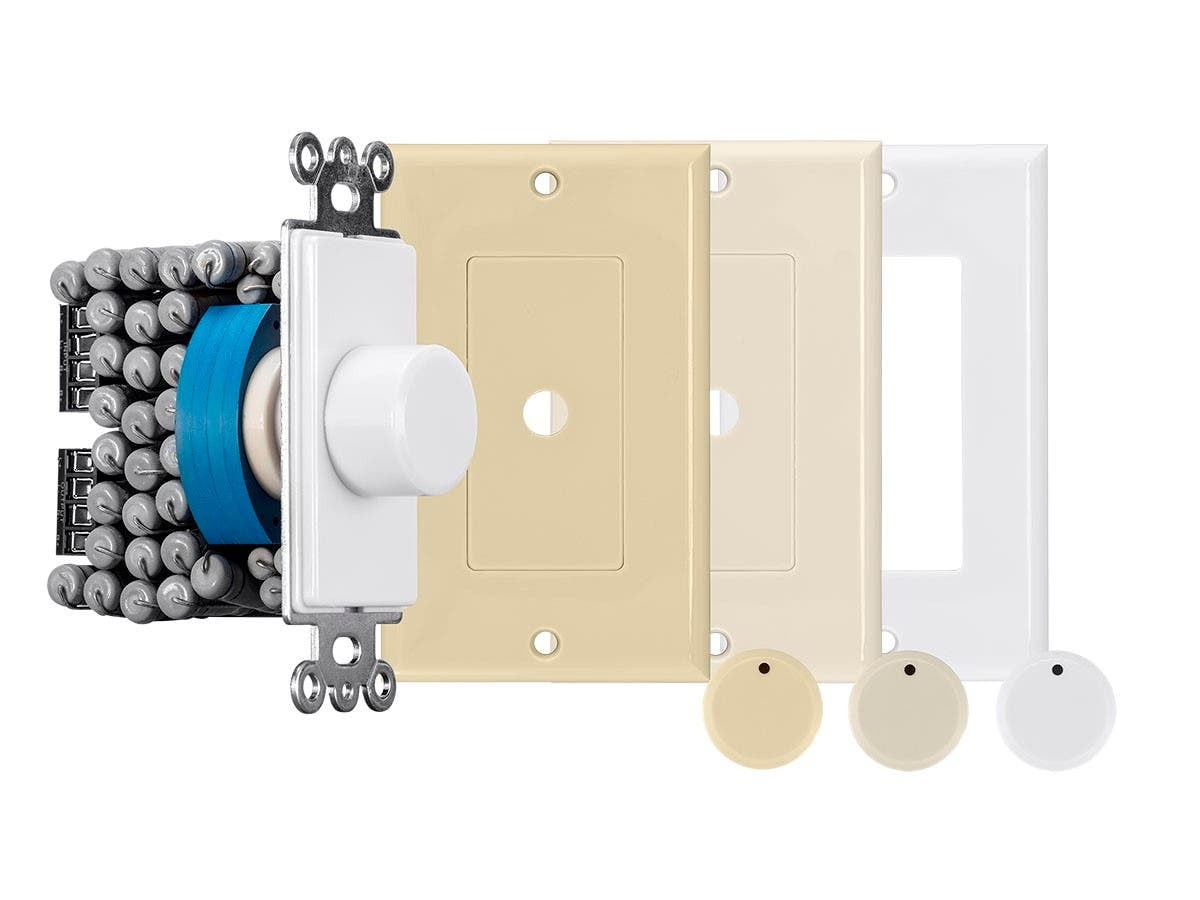 Monoprice 120-Watt Rotary Resistance Speaker Volume Control, 12 ...