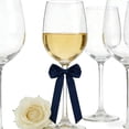 AHGLOP-Bow Wine Glass Markers Charms, 12 Pieces, Party Drink ...