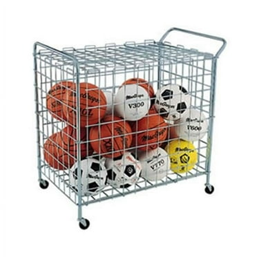 SSN Heavy Duty Metal P.E. Recess Cart for Equipment and Ball Storage ...