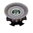 Metal Threaded Star Type Insert for 1" OD Round Tubing - Threaded Star ...