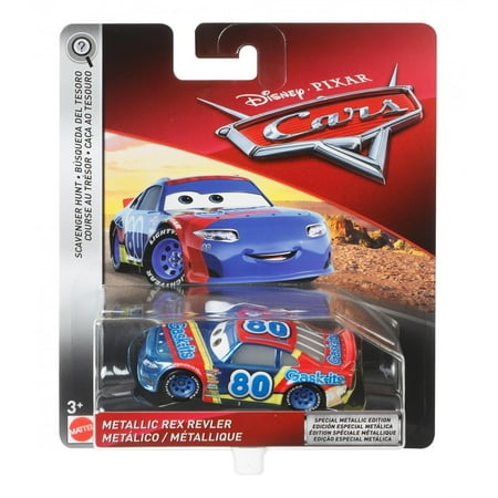 Disney/Pixar Cars Die-Cast Metallic Rex Revler - Walmart.com