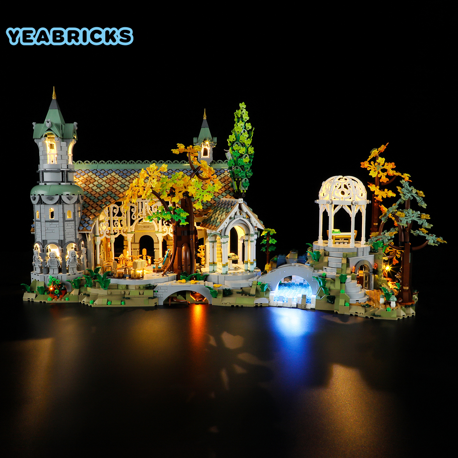YEABRICKS LED Lighting Kit Compatible with LEGO THE LORD OF THE RINGS ...