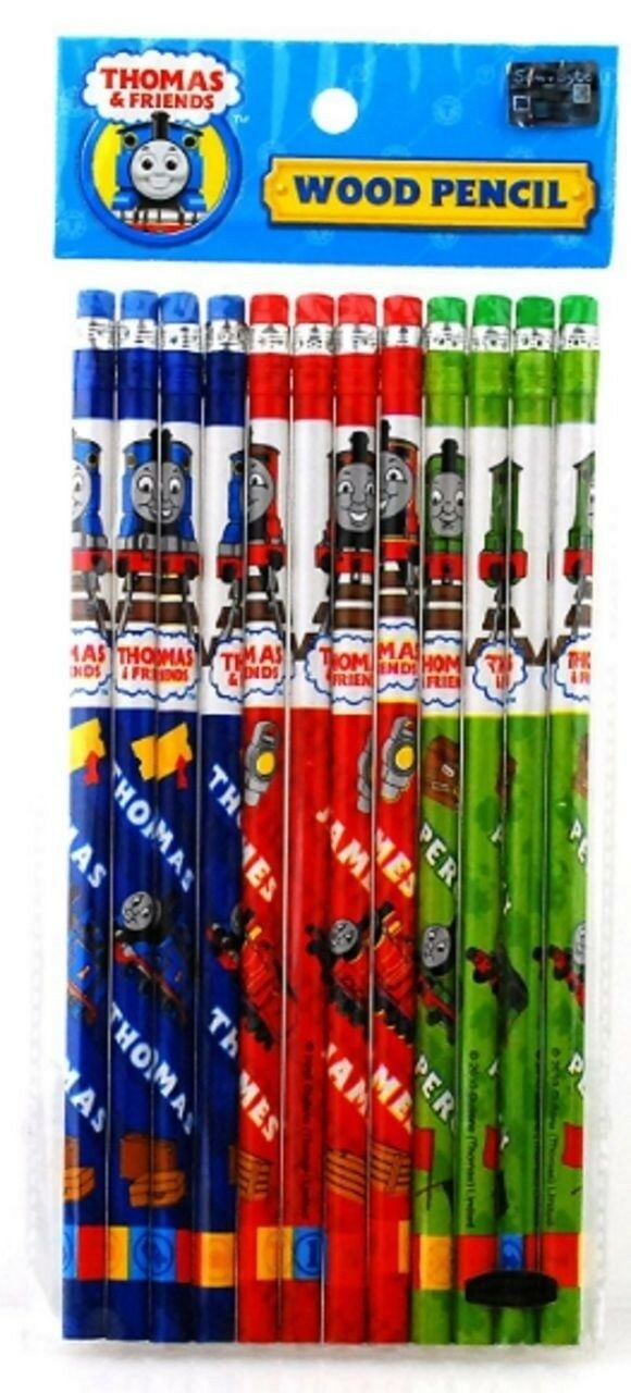 Thomas & Friends Wooden Pencils Pack of 12 - Walmart.com