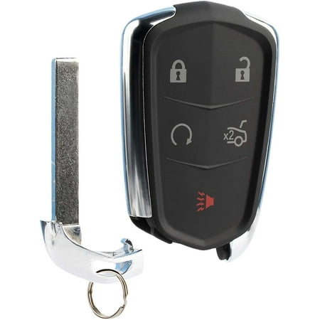 Key Fob Keyless Entry Smart Remote Shell Case & Pad fits Cadillac ATS ...