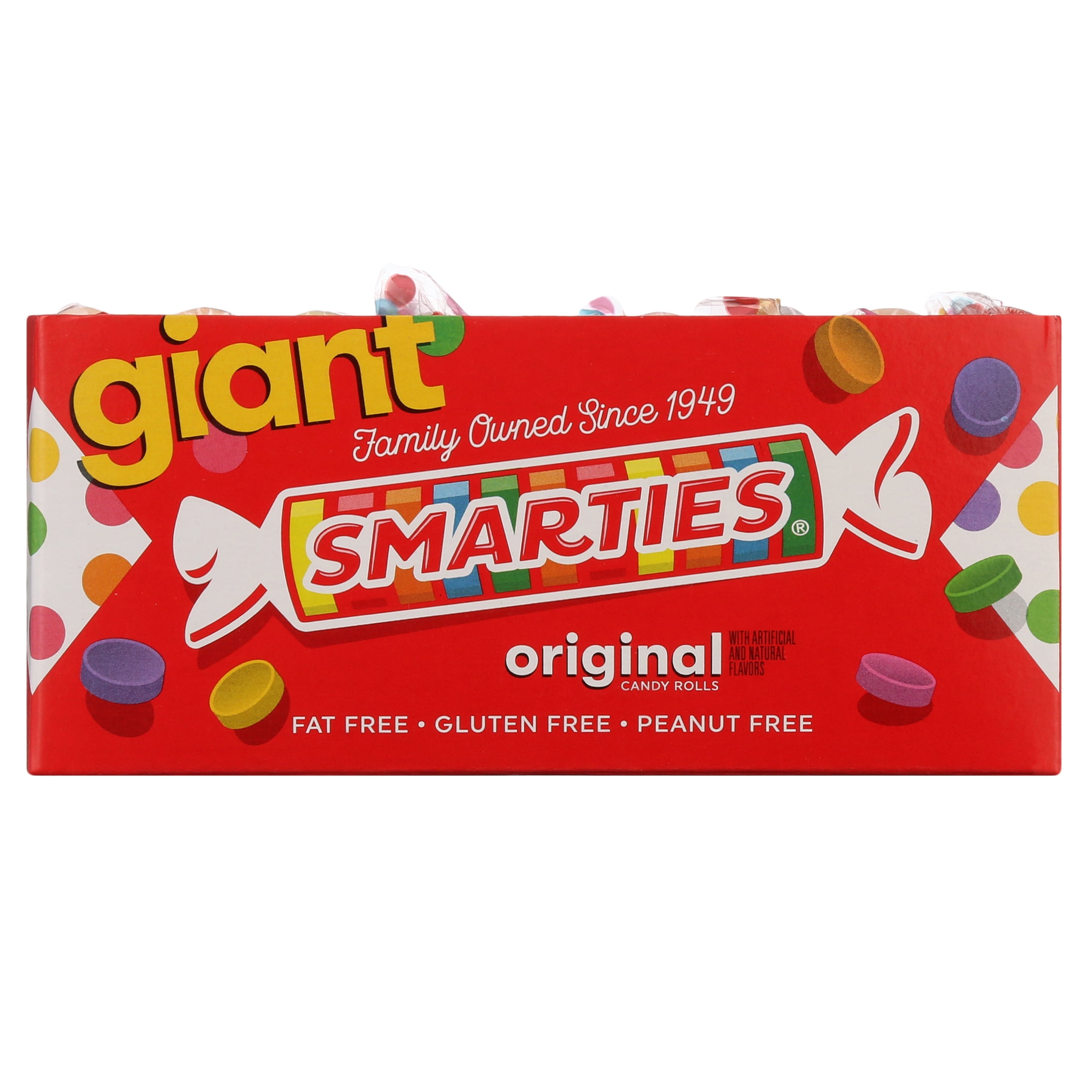 Smarties Candy Rolls, Giant, 36 Count Allergen Free Best Deals and ...
