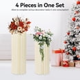 4Pcs Cylinder Stands for Party Foldable Cardboard Centerpiece Display ...