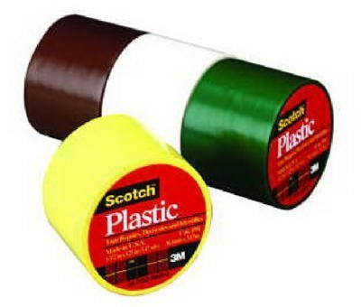 3M 191CL Scotch 1-1/2" x 125" Colored Plastic Tape, Clear - Walmart.com ...