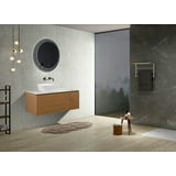 Simon 48 Inch Wall Mount Vanity With a Porcelain Vessel Sink - Walmart.com