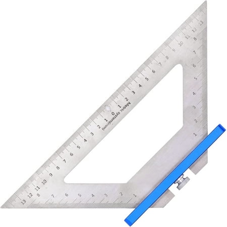 Woodworking Triangle Ruler Carpenter Square Aluminum Alloy Triangle ...
