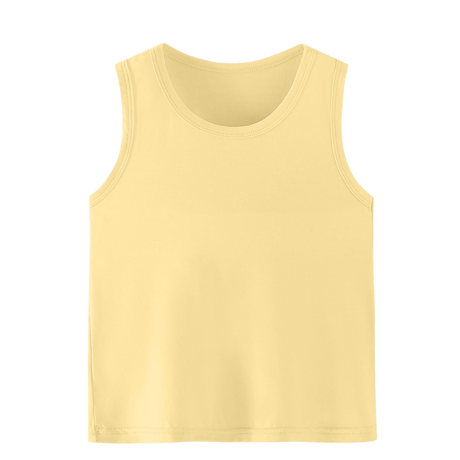 Click here for Lenpel Boys Girls Tank Tops Unisex Toddler Crew Ne... prices