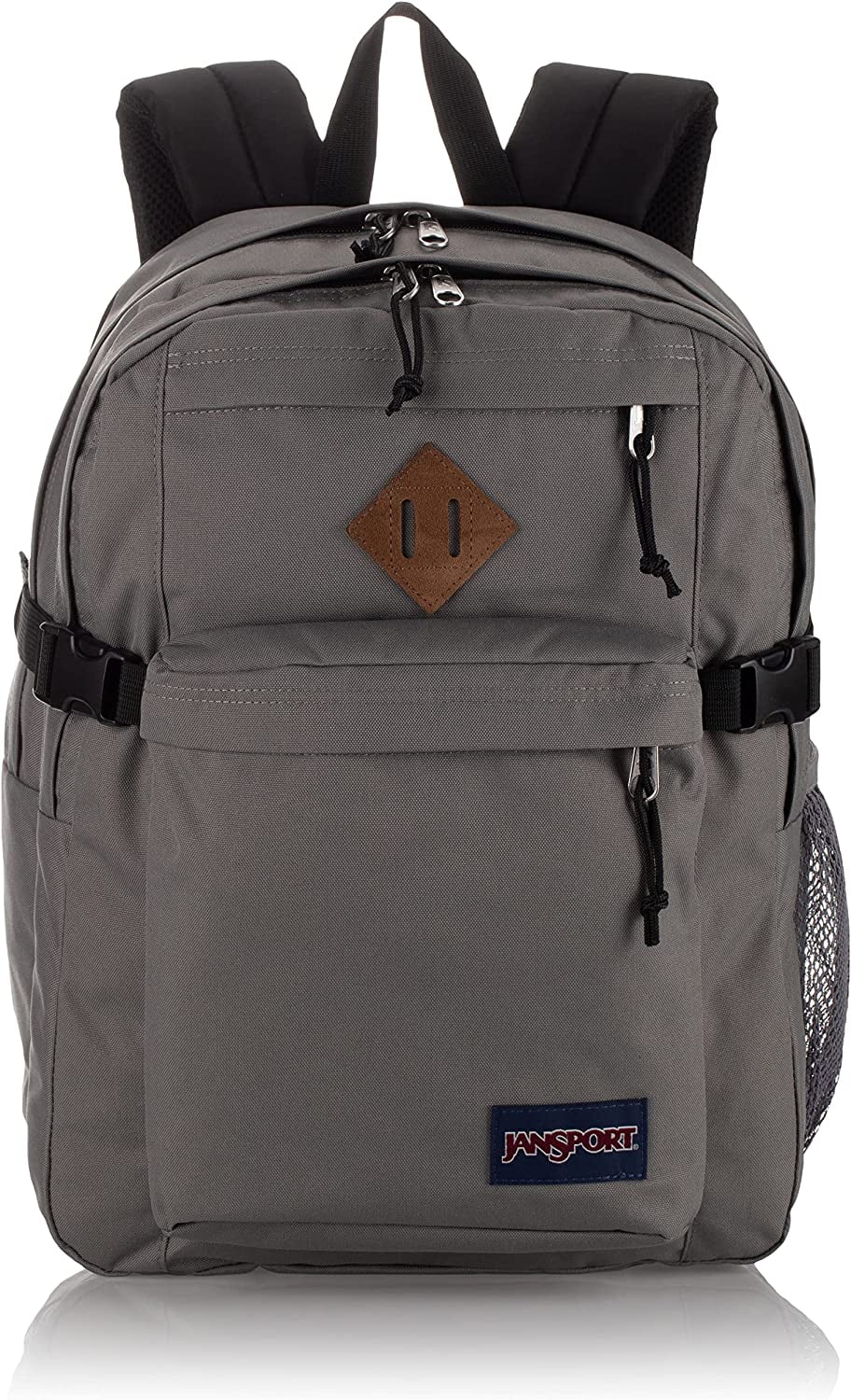 JanSport JS0A4QUL7H6 Main Campus Graphite Grey Backpack - Walmart.com