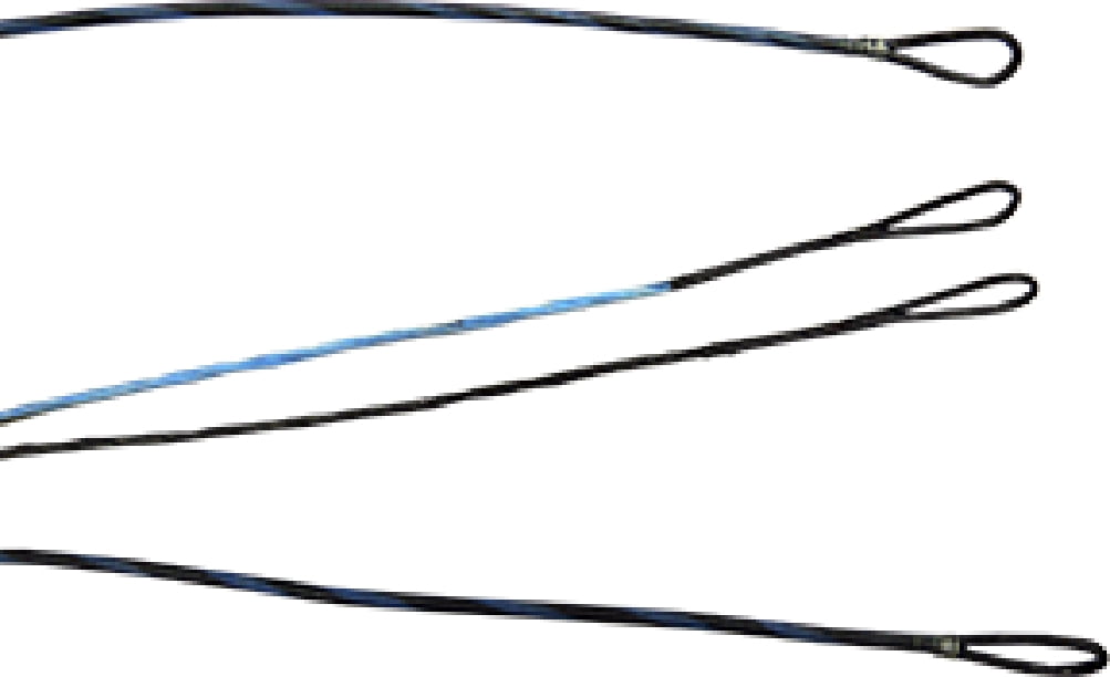 First String First Draw Genesis String/Cable Set Light Blue/Black ...