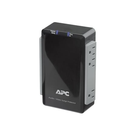 APC Premium Audio/Video Surge Protector - Surge protector - AC 120 V ...