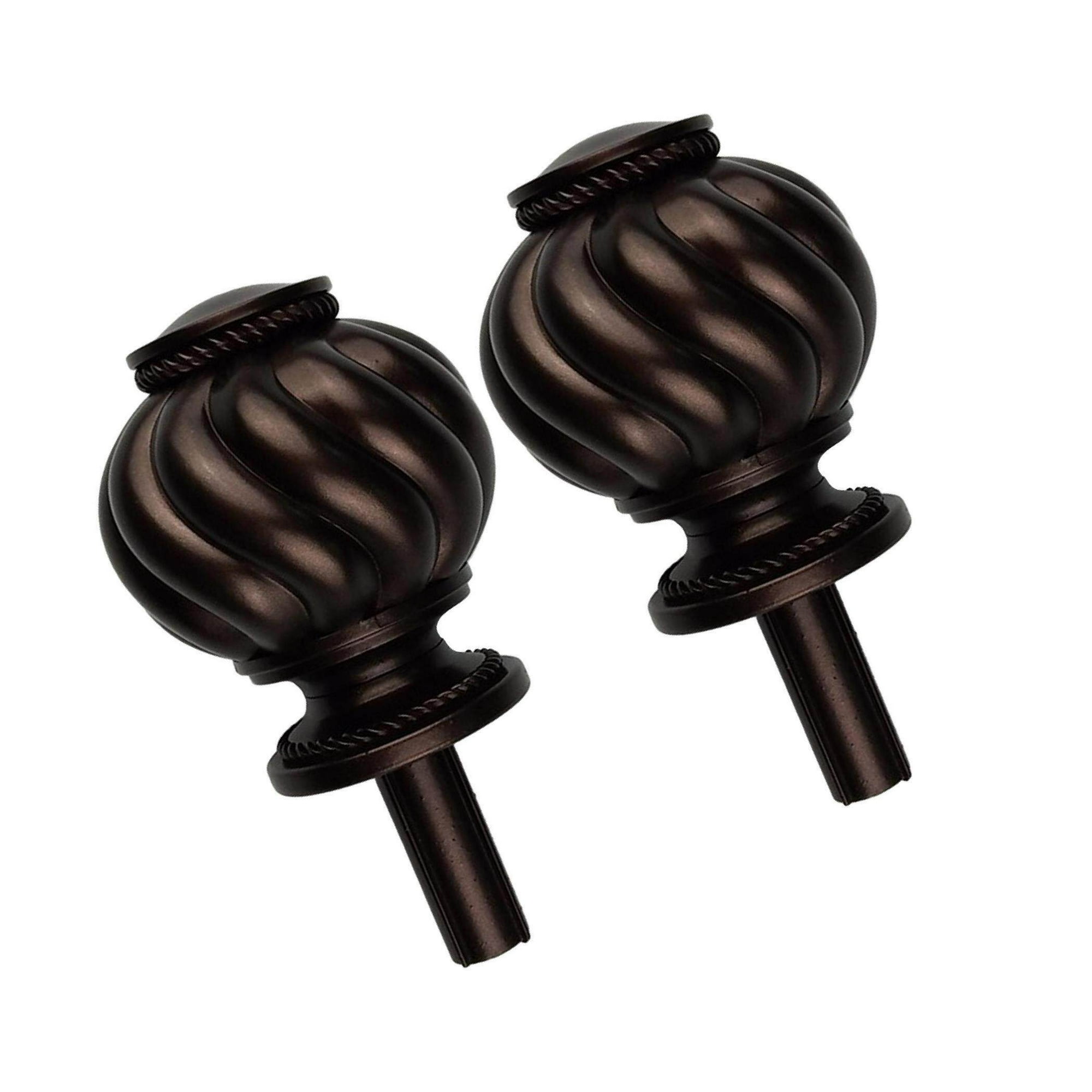 Click here for Qualitchoice 2 Pieces Curtain Rod Finials 3/4 Drap... prices