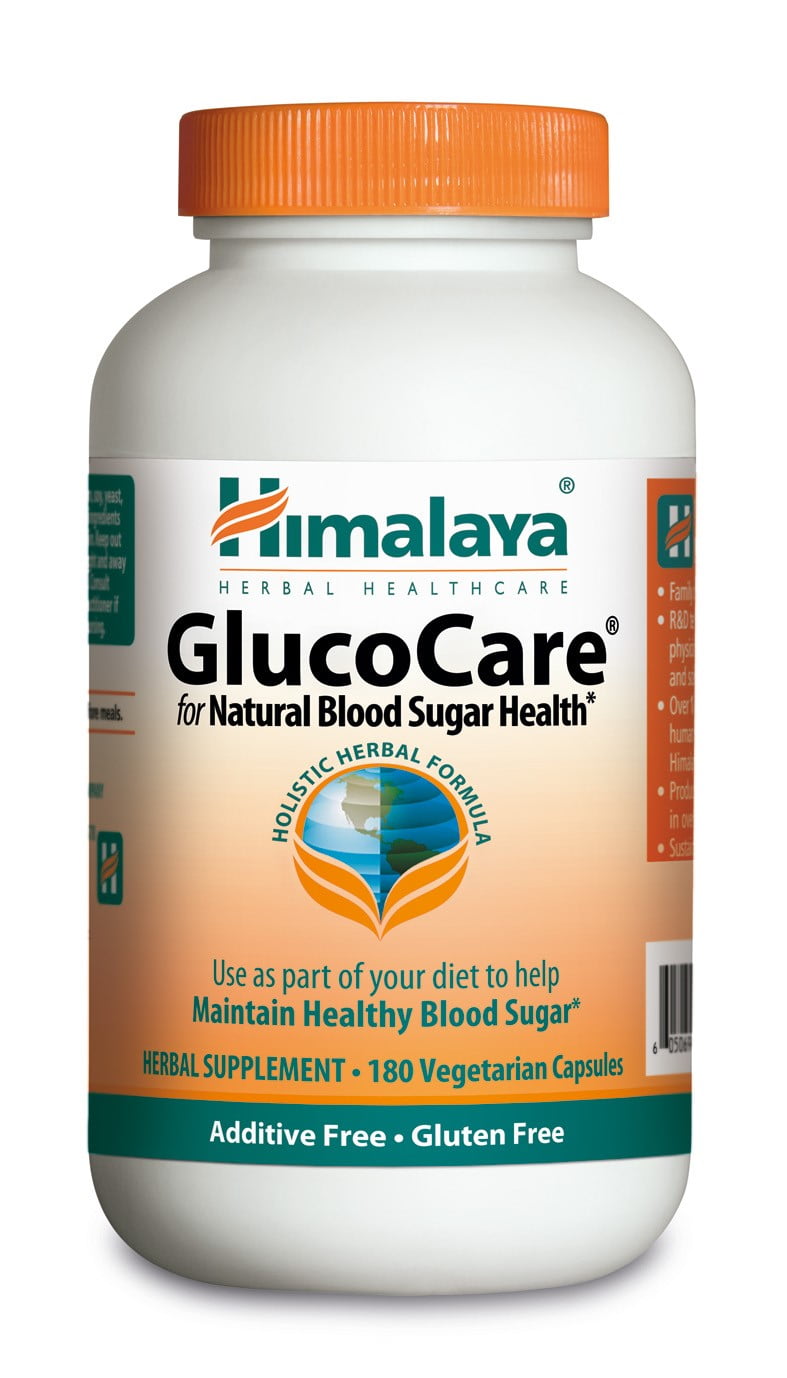 Himalaya Herbals GlucoCare for Normal Blood Glucose Health, 620mg, 180 ...
