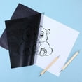 A4 Artist Drawing Sheets - 100 Pieces Black Carbon Transfer Tracing ...