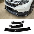 Front Bumper Lip Chin Body Kit Guard Diffuser Spoiler Deflector Trim ...