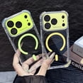 For iPhone 16 Phone Case,With Lens Camera Film,Compatible with Mag-Safe ...