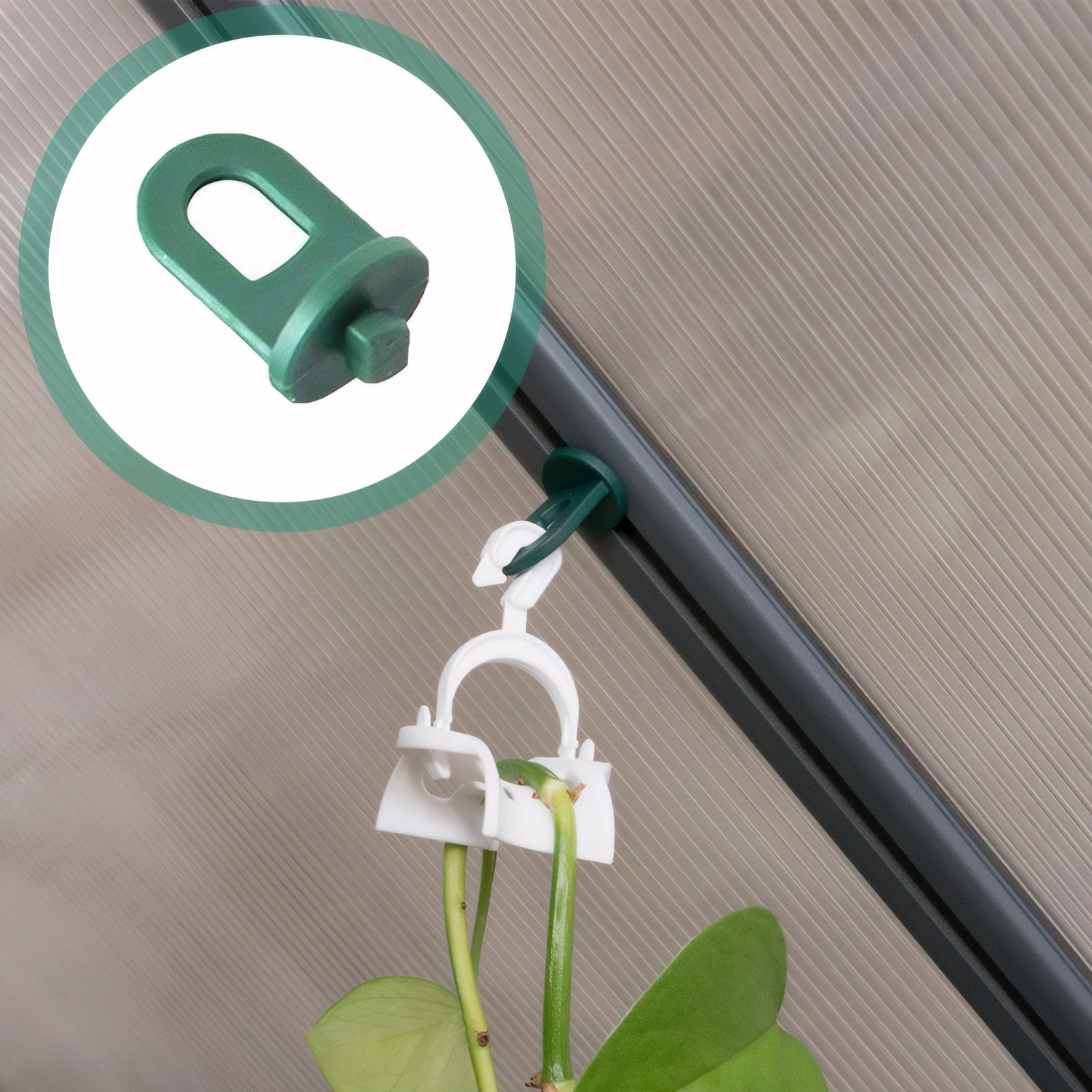 Bearachild Las cortinas del invernadero hicieron clips de fijación ...