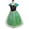 Princess anna Dress up Costume for Little Girl Baby Birthday Dress ...