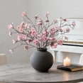 Artificial Magnolia Flower Stems Pink 3-Piece Indoor Decor - Walmart.com