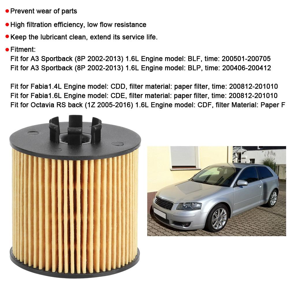 Ccdes 03C115562,Car Oil Filter 03C115562A 03C115562 Replacement Fits ...