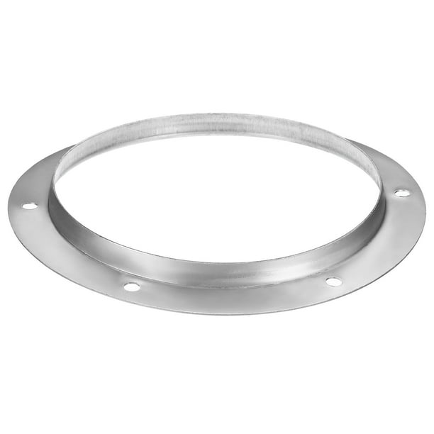 Uxcell 8" Duct Connector Flange Straight Pipe Exhaust Flange Stainless ...