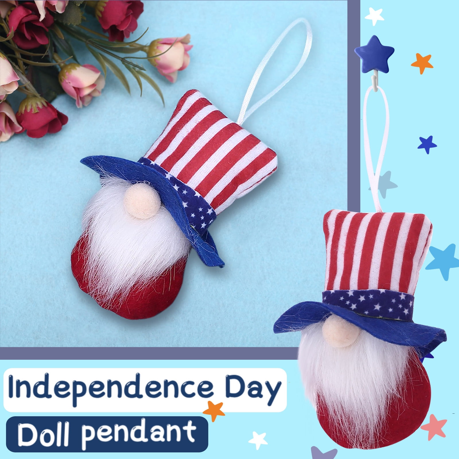 Shldybc 4th of July Gnomes for Memorial Day, Independence Day ...