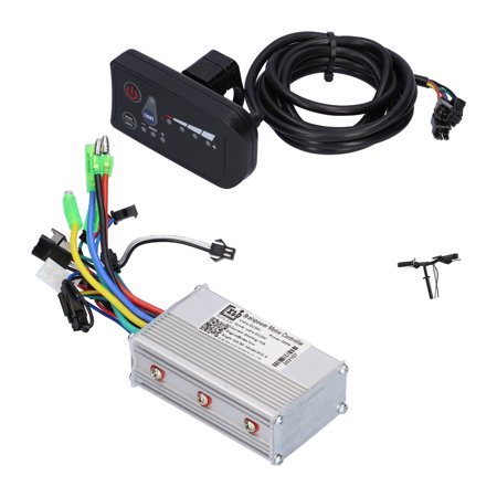 6-Tube 36V350W Brushless Controller Kit with LCD Display Meter Motor ...