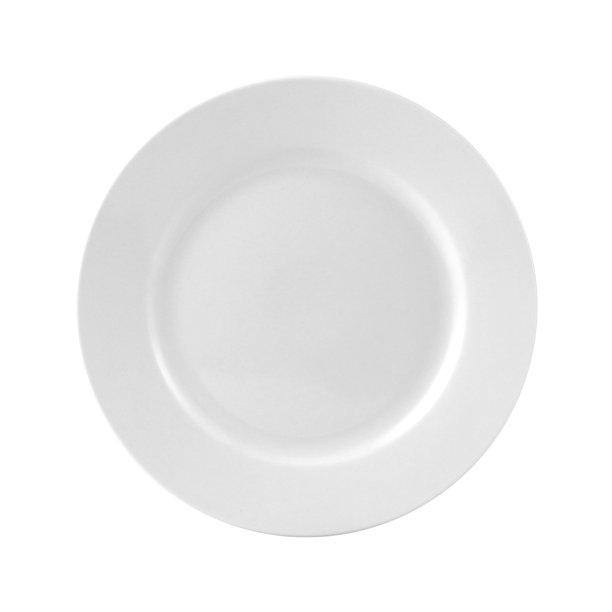Bestone 6 Piece 8" Porcelain White Salad Plates ,Durable Plates ...
