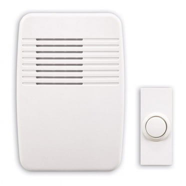 Heath Zenith Plastic Wireless Door Chime Kit, Black - Walmart.com