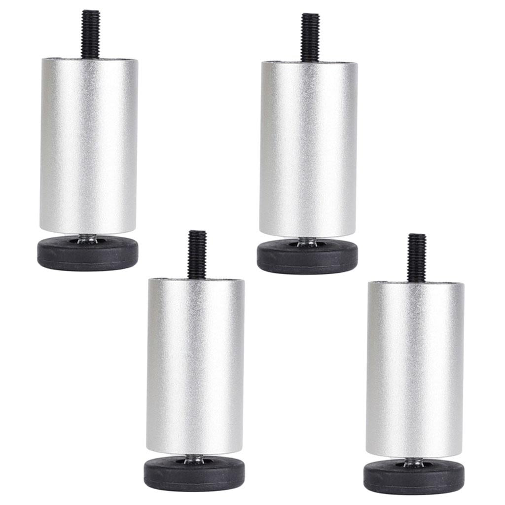 Set of 4 Aluminum Alloy Adjustable Furniture Legs ,Sofa Legs Couch, Bed ...