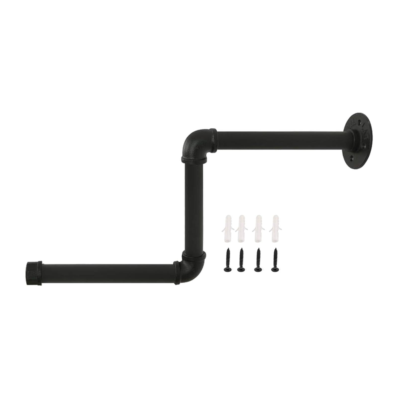 Perchero de tubería Industrial para ropa, colgador de ropa en forma de ...