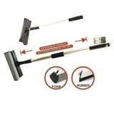 Extendable Window Cleaner Telescopic Squeegee Wiper Long Handle Washer ...
