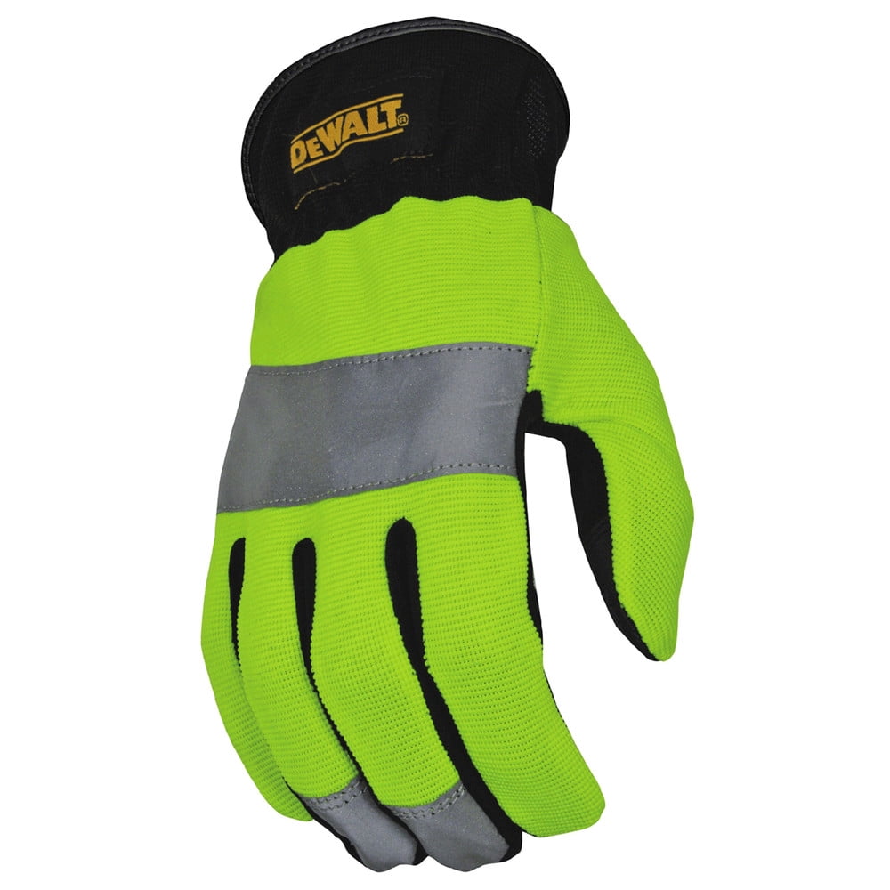 Dewalt DPG870XL High-Visibility Reflective Gloves - XL - Walmart.com