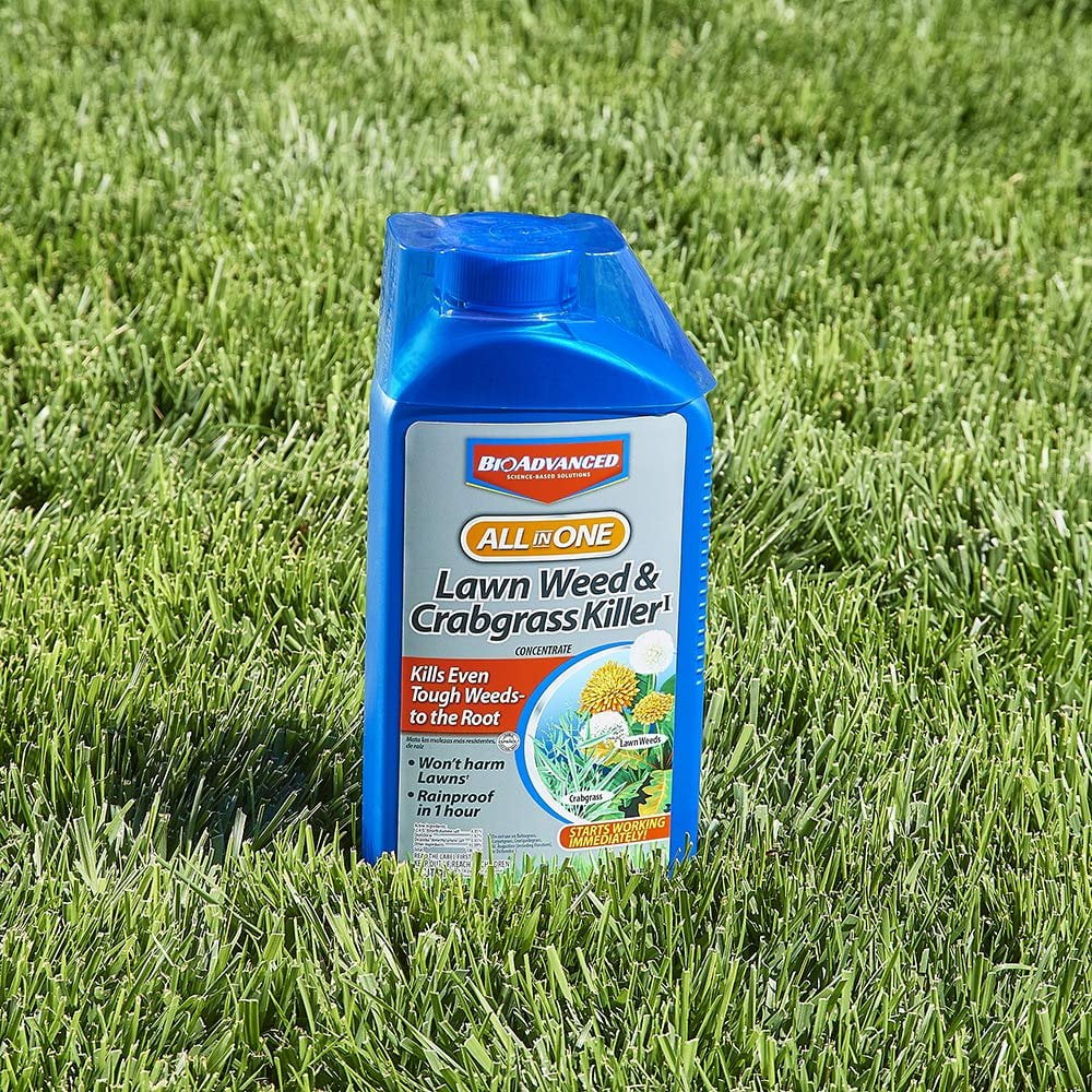 BioAdvanced All-In-One Lawn Weed Crabgrass Killer 40-fl Oz, 43% OFF