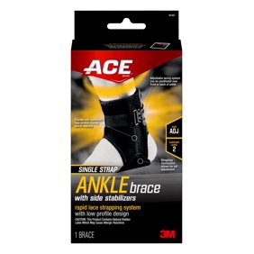 ACE Brand Deluxe Back Stabilizer with Lumbar Support, Adjustable Brace ...