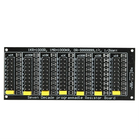 Resistor Board,1R ‑ 9999999R Programmable Programmable Resistor Board ...