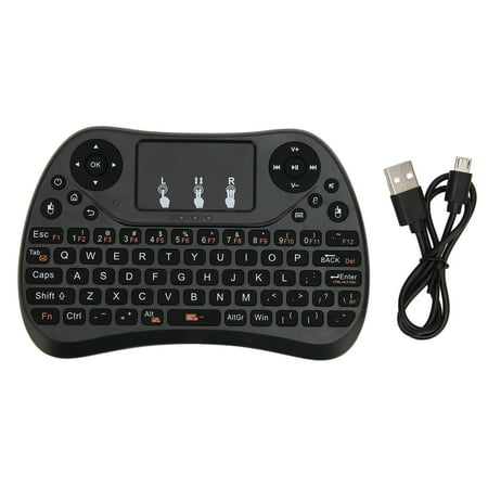 Handheld Keyboard, Wireless Keyboard 77 Keys With Touchpad For TV For ...