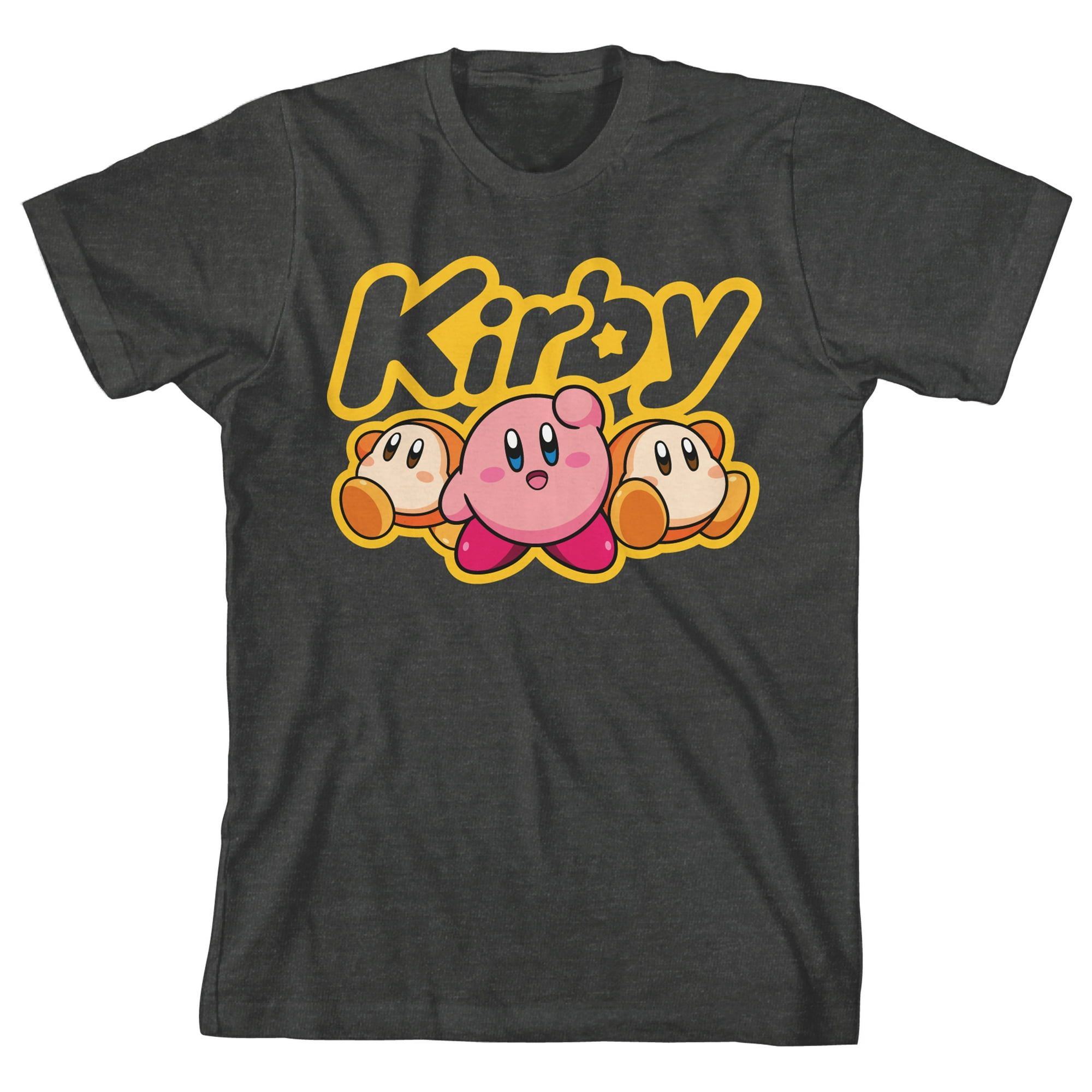 Click here for Bioworld Kirby Large Logo With Character Group Gra... prices